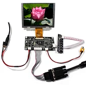 5inch 640X480 Lcd Display Screen With VGA AV Driver Board